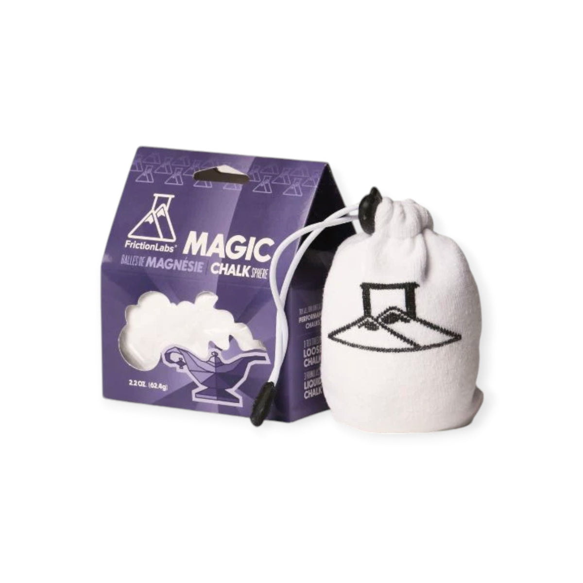 Friction Labs Magic Original Reusable Chalk Sphere 2.2oz Recyclable ...