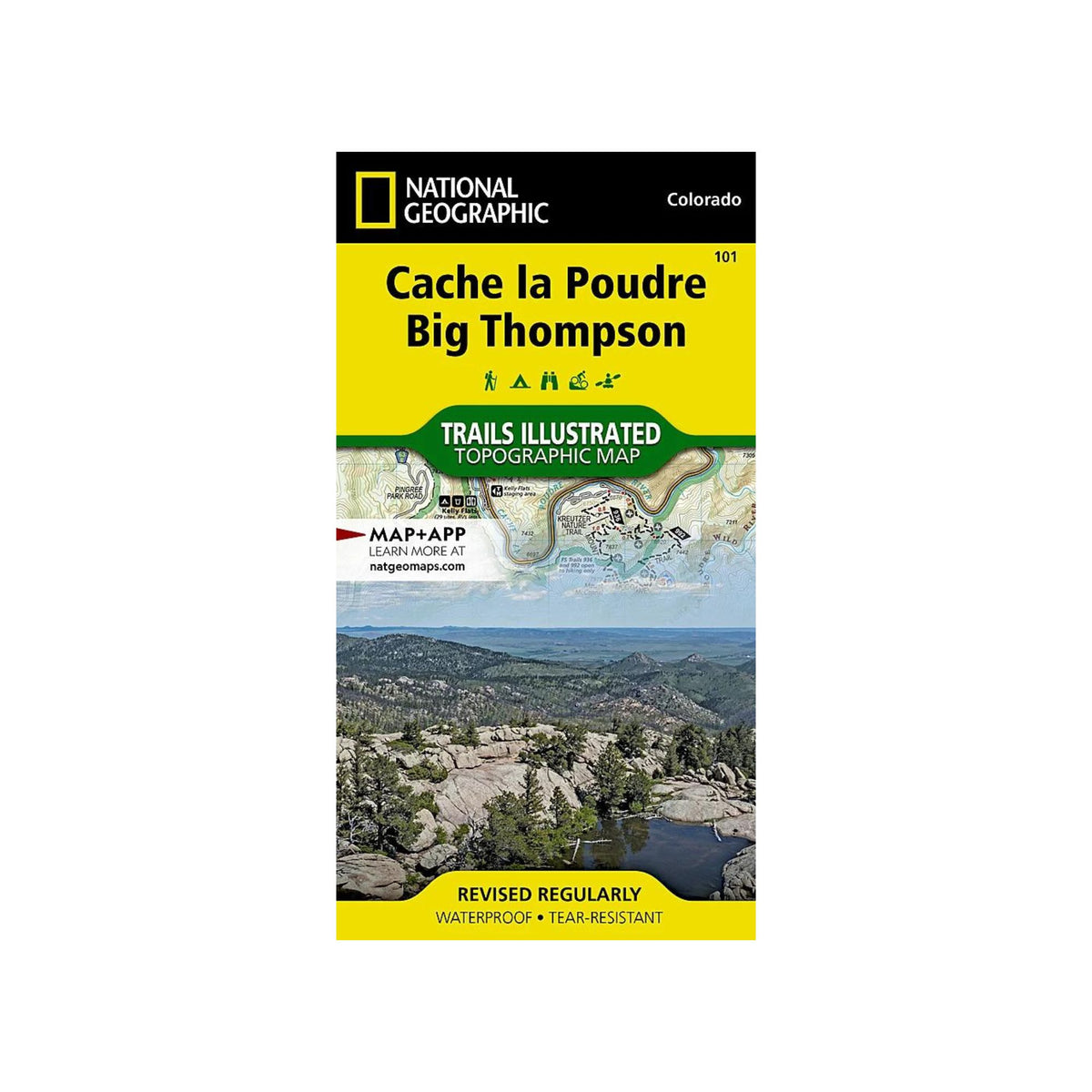 National Geographic 101: Cache La Poudre | Big Thompson Map | FERAL