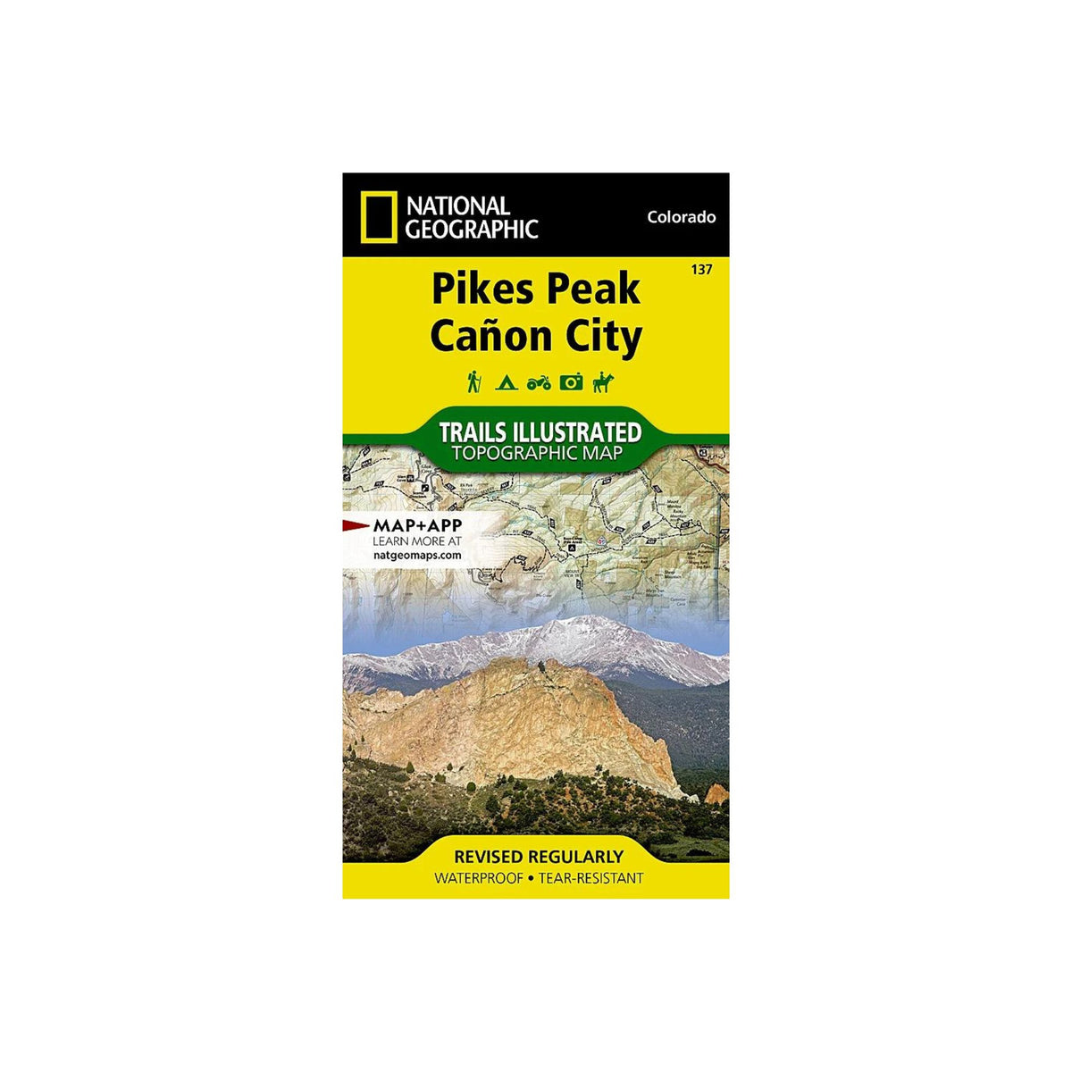 National Geographic 137: Pikes Peak | Canon City Map | FERAL
