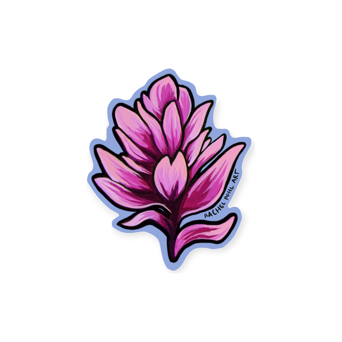 NoSo Rachel Pohl Pink Paintbrush Patch | FERAL